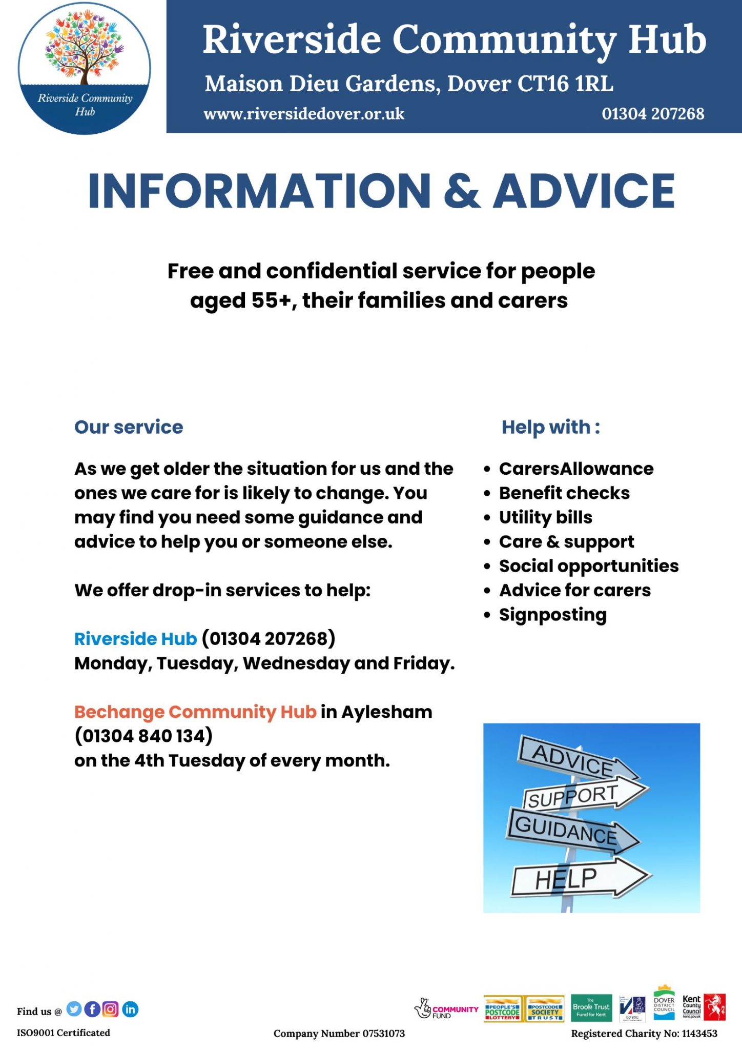 Riverside Community Hub Dover | Where age is just a number